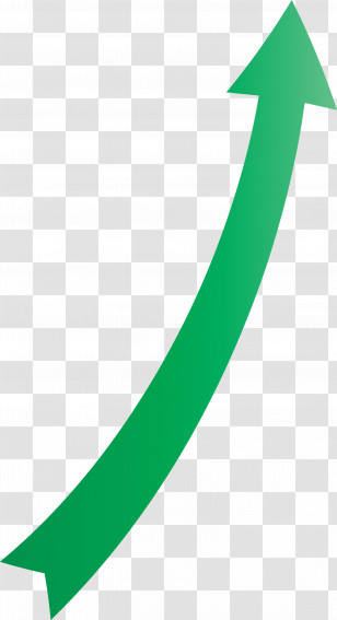 Rising Arrow Transparent PNG