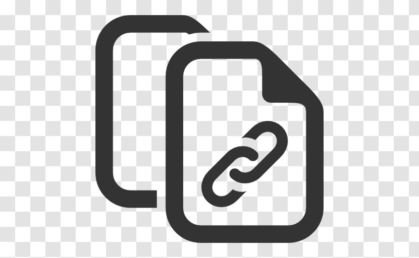 Hyperlink Cut Copy And Paste Symbol Logo Business Card Vector Transparent PNG