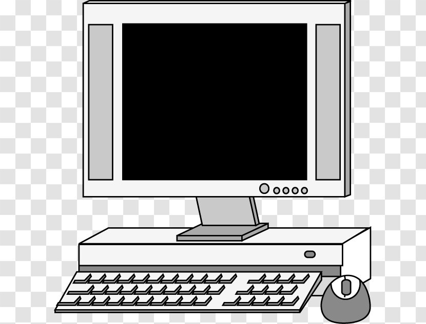 Computer Monitors Personal Desktop Computers Output Device - Icon Transparent PNG