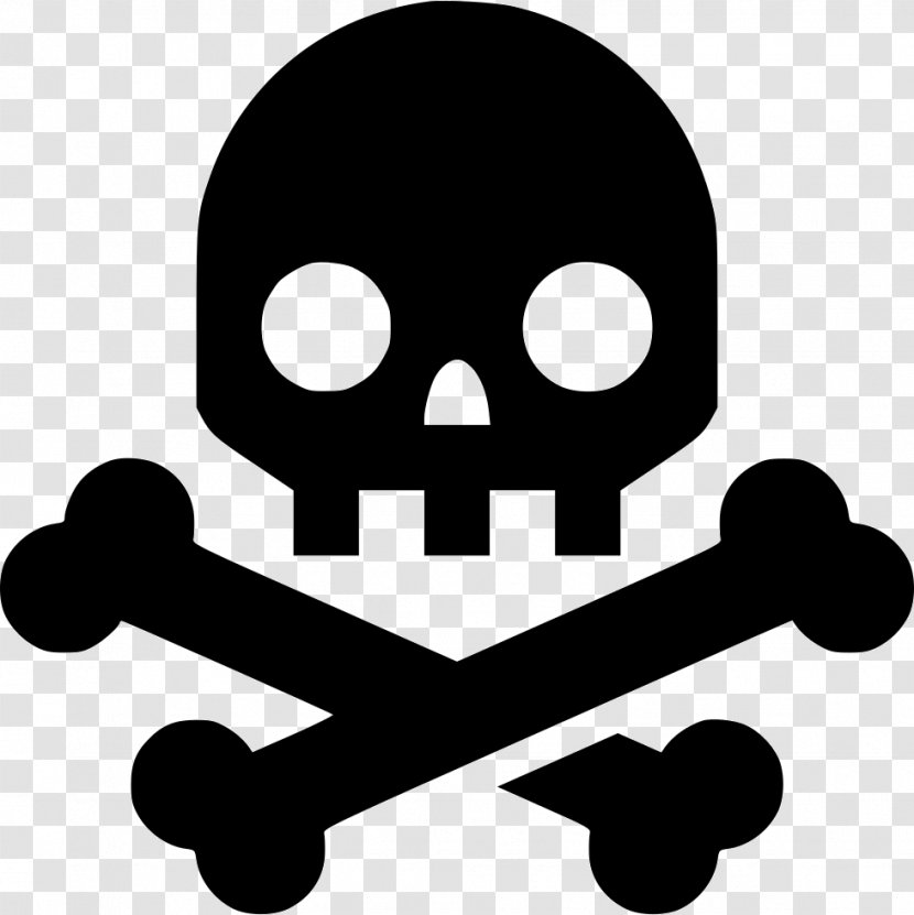 Death Skull And Crossbones Symbol Dead Vector Transparent PNG