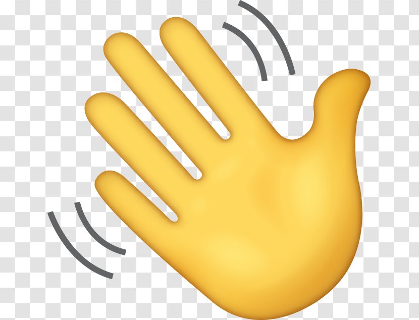 Emoji Wave Hand Thepix Sign Language Meaning Transparent PNG