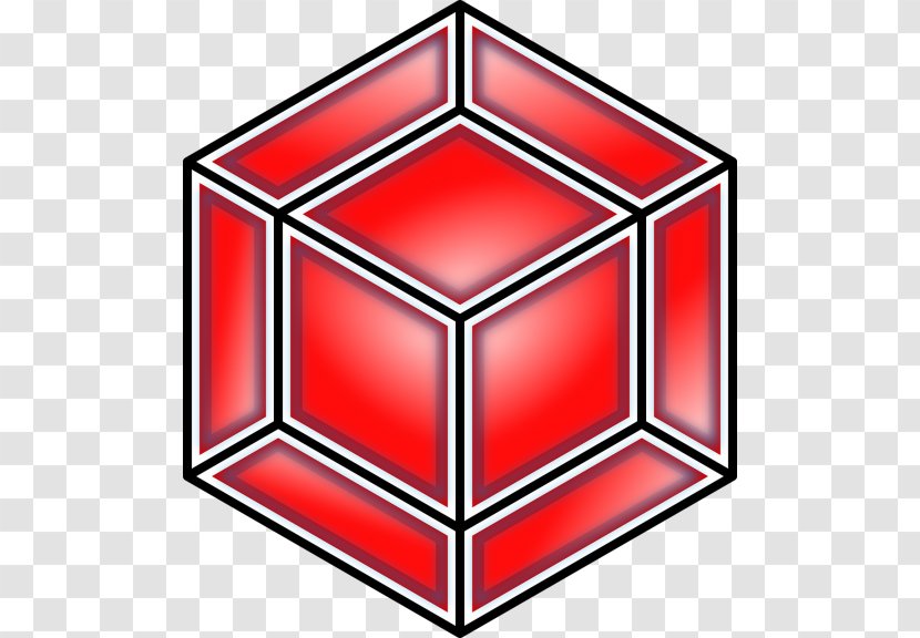 Tesseract Hypercube Four Dimensional Space Vector Graphics Surface